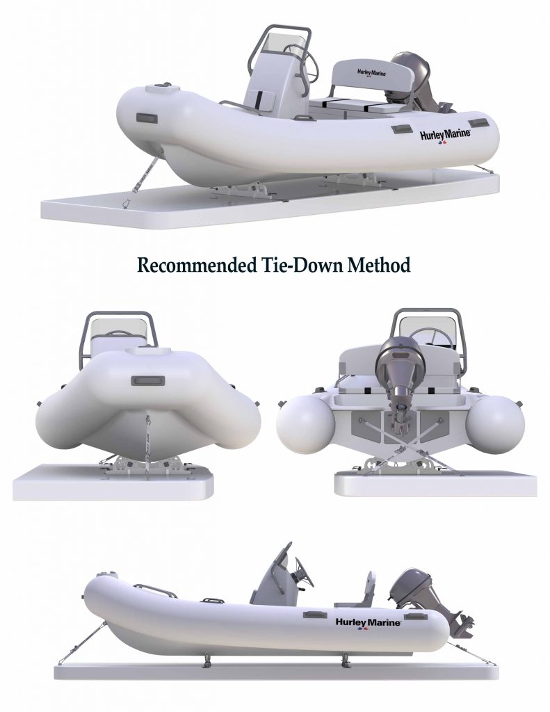 Hurley Dinghy Chock ® | Dinghy Davits | Shop Hurley Marine