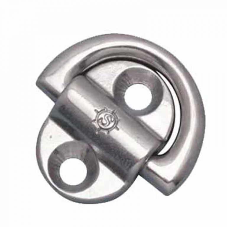 Folding Pad Eye & Backing Plate | Boat Davit Parts | Shop Hurley Marine